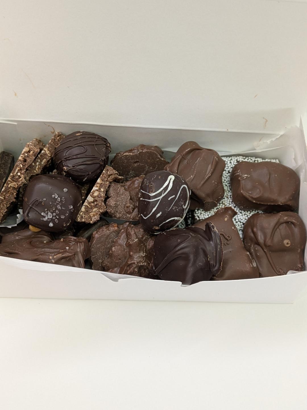 Chocolate Seconds 1Lb Box | Kehr's Candies Milwaukee, Wisconsin